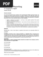 Cima F1 Questions and Answers | PDF | Financial Statement | Goodwill ...