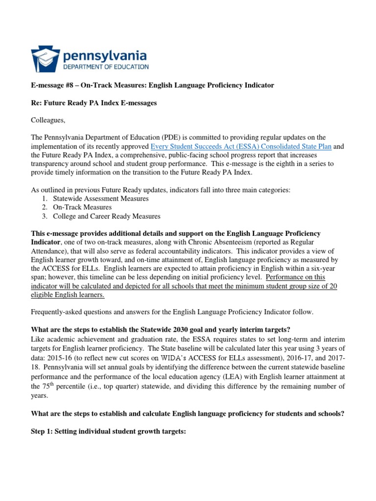 8 English Language Proficiency | PDF | Human Nature | Further Education