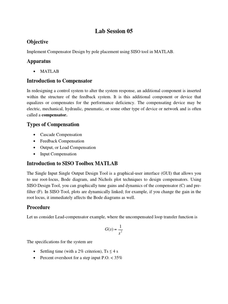 Objective: Lab Session 05 | PDF | Electronics | Teaching Mathematics