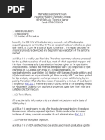 Drinking Water Test Report | PDF | Bacteria | Chemical Compounds