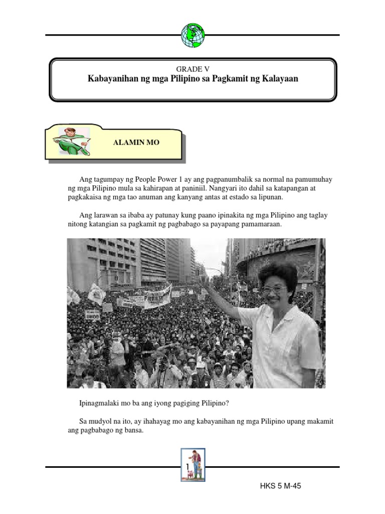 45-Kabayanihan at Pagkakaisa NG Mga Pilipino | PDF