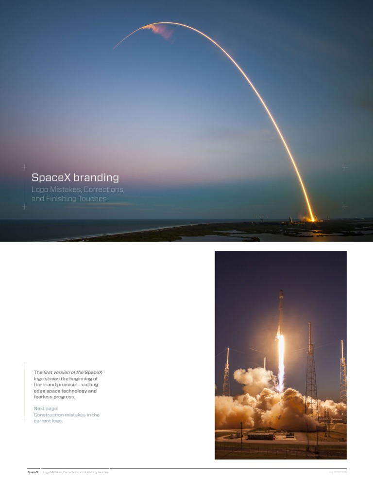 Spacex Branding: Logo Mistakes, Corrections, and Finishing Touches ...
