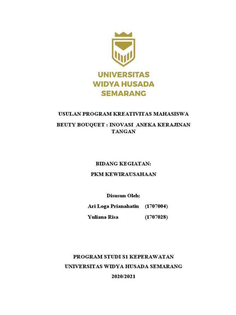 Proposal Kewirausahaan Kkelompok 3 Yuliana Risa Dan Ari Loga P | PDF