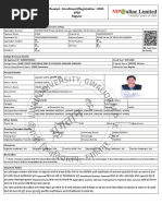 Student Registration and Enrollment Form Process On RGPV Portal | PDF ...