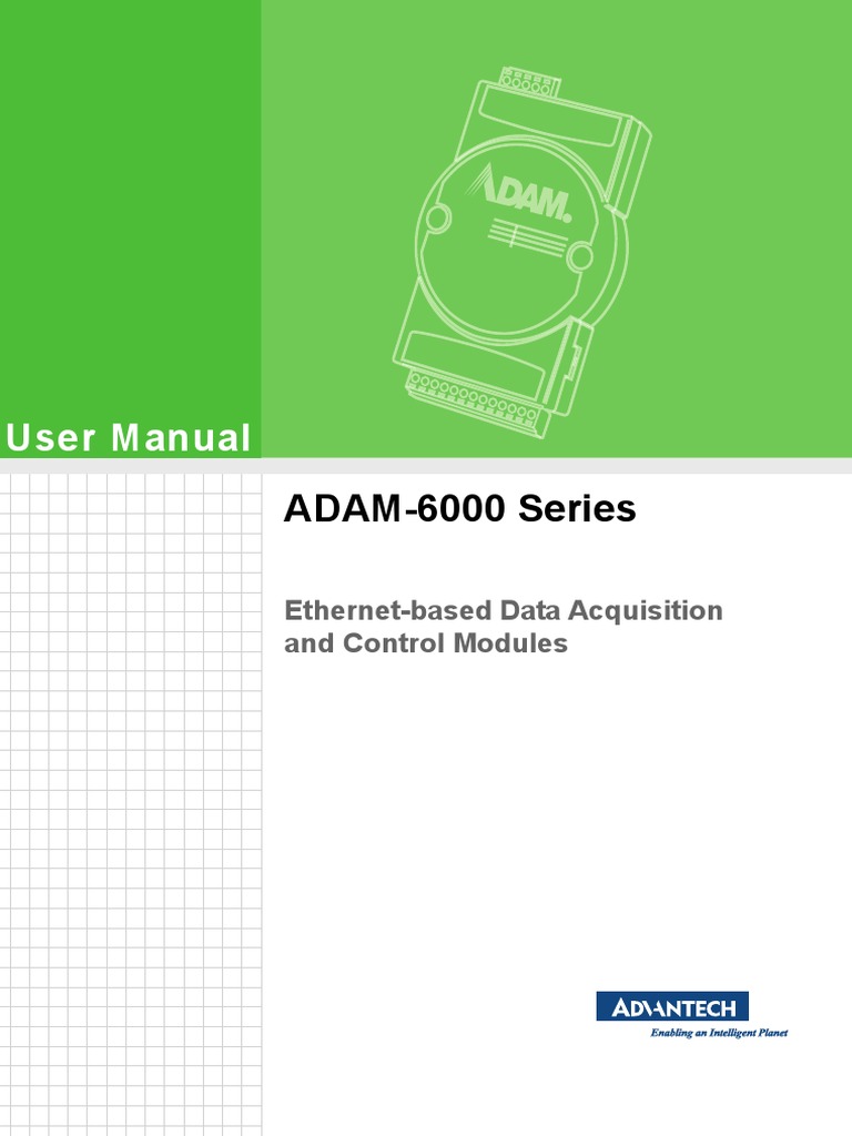 Adam-6000 User Manaul Ed.10-Final | PDF | Programmable Logic Controller ...