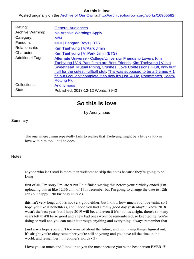 So This Is Love | PDF