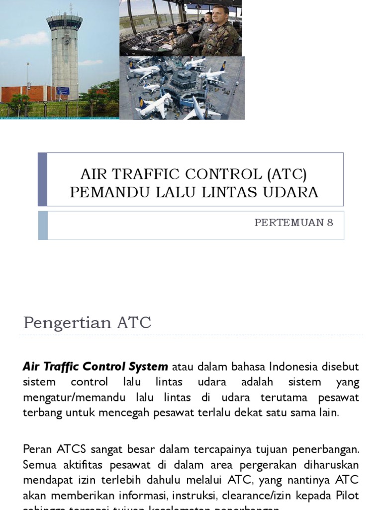 Sistem Kontrol Lalu Lintas Udara ATC | PDF