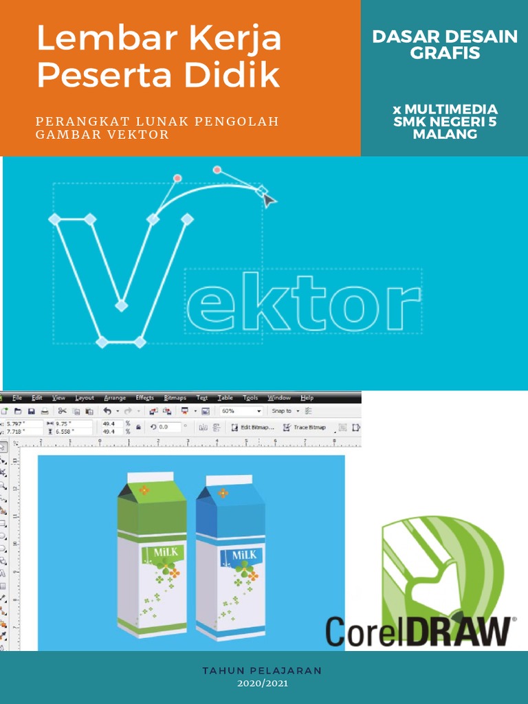 LKPD Desain Grafis CorelDRAW 2020 | PDF