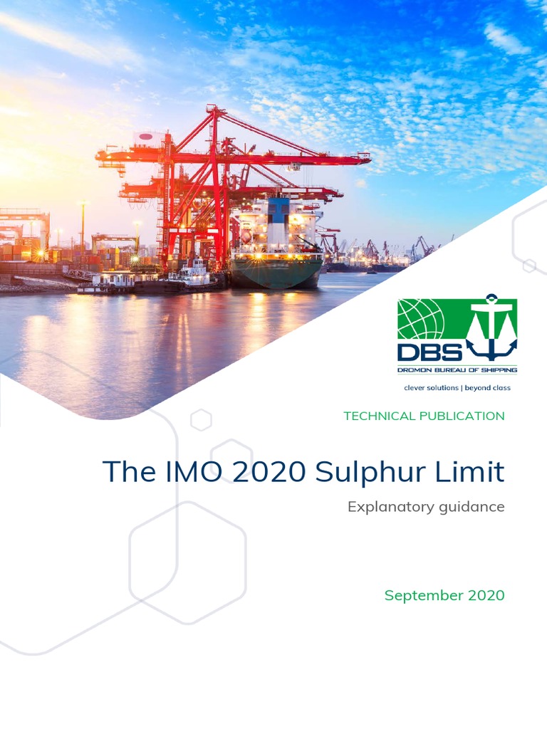 The IMO 2020 Sulphur Limit: Explanatory Guidance | PDF | Fuel Oil ...