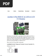 6 Pin SMD IC in LED & LCD TV - Monitor PDF | PDF | Electrical Equipment ...