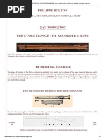 Baroque Recorder Fingering Chart | PDF