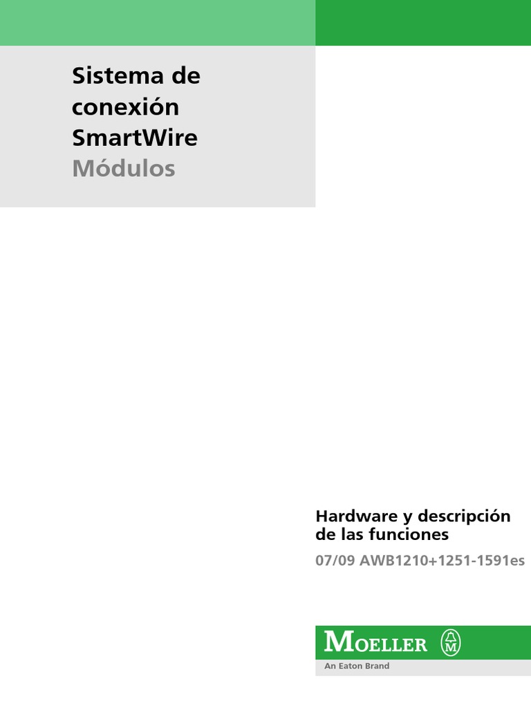 Sistema Conexion Smartwire | PDF | Relé | Diodo emisor de luz
