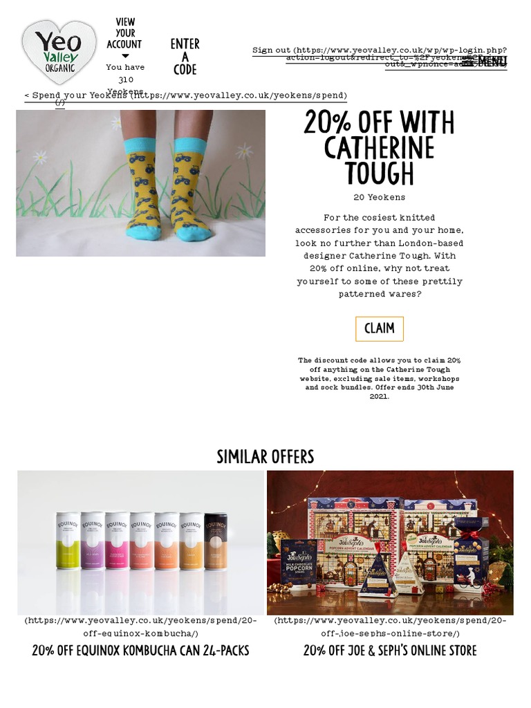 20% Off Discount Code for Catherine Tough Knitwear and Home Accessories ...