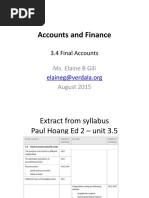 IB Bussiness Management Financial Statements Layout Guide | PDF ...