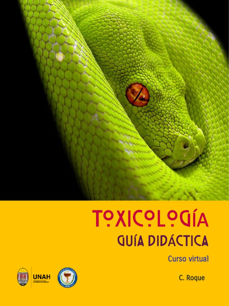 TF-510 Toxicología - Guía Didáctica y Suplementos | PDF