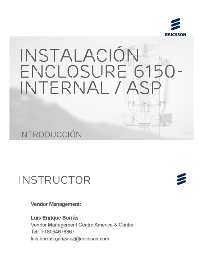 01 Curso ENC 6150 Digicel ESV | PDF | Ingeniería Informática | Electricidad