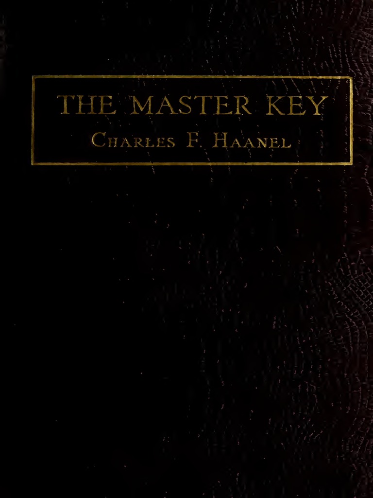# Master-Key System - Haanel Charles F | PDF | Mind | Idea