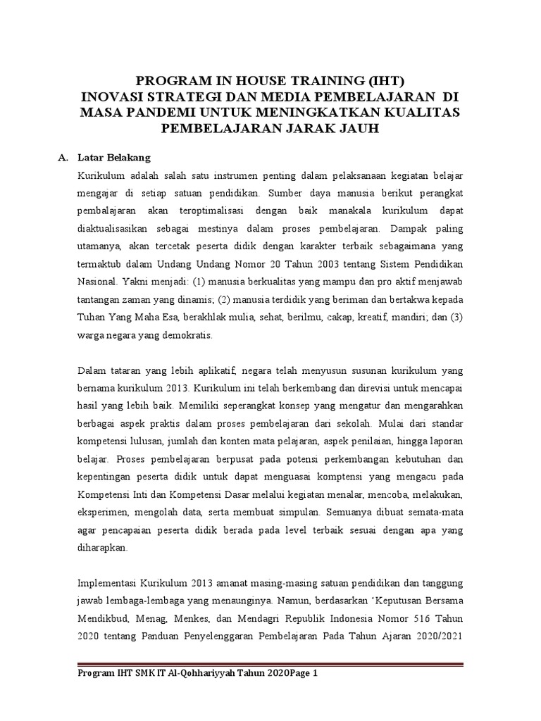 Program Iht Fix | PDF