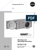 Samson 3372 Actuator Manual | PDF | Valve | Electrical Connector