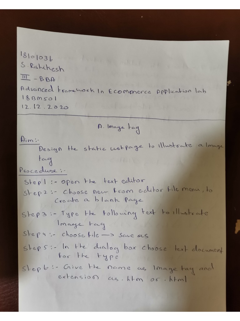 E-Commerce Lab 18101036 Bba 3 | PDF