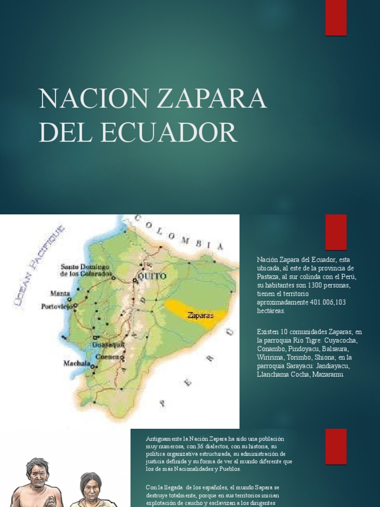 Zapara Del Ecuador | PDF | Ecuador | Nación