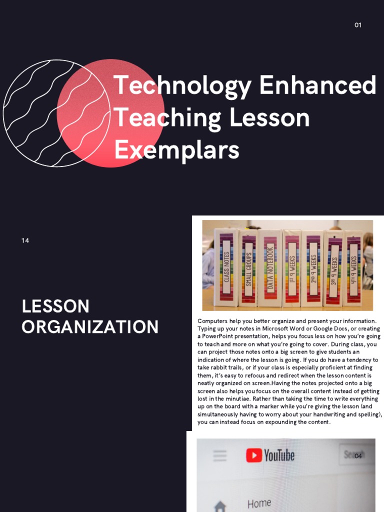 Technology Enhanced Teaching Lesson Exemplars | PDF | Communication ...