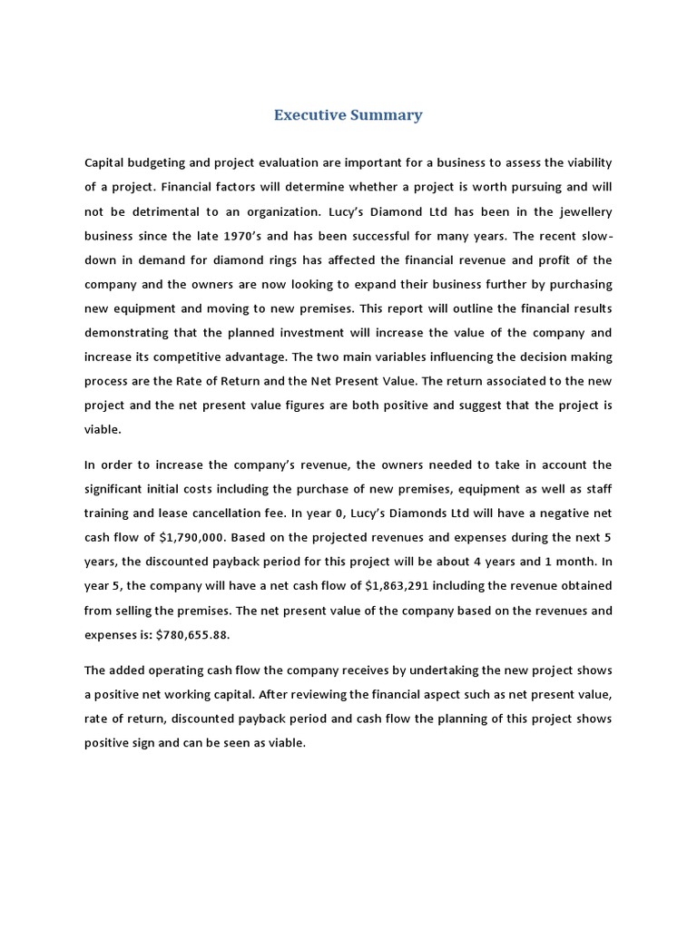 Exec Summary | PDF