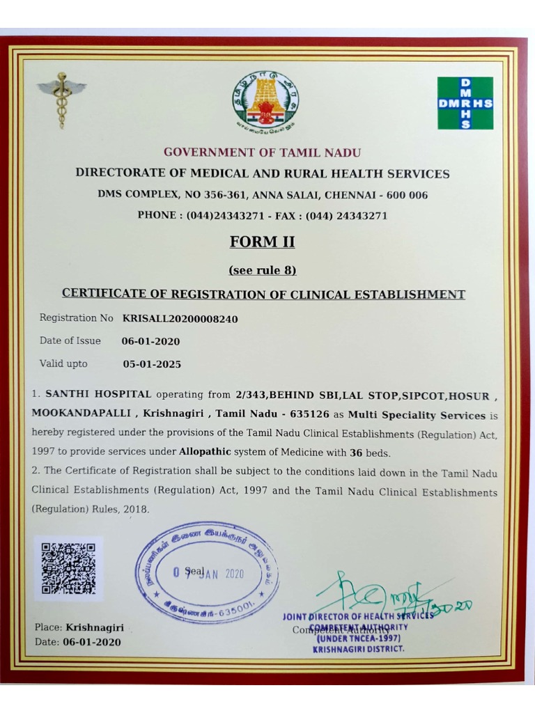 Clinical Establishment Act | PDF