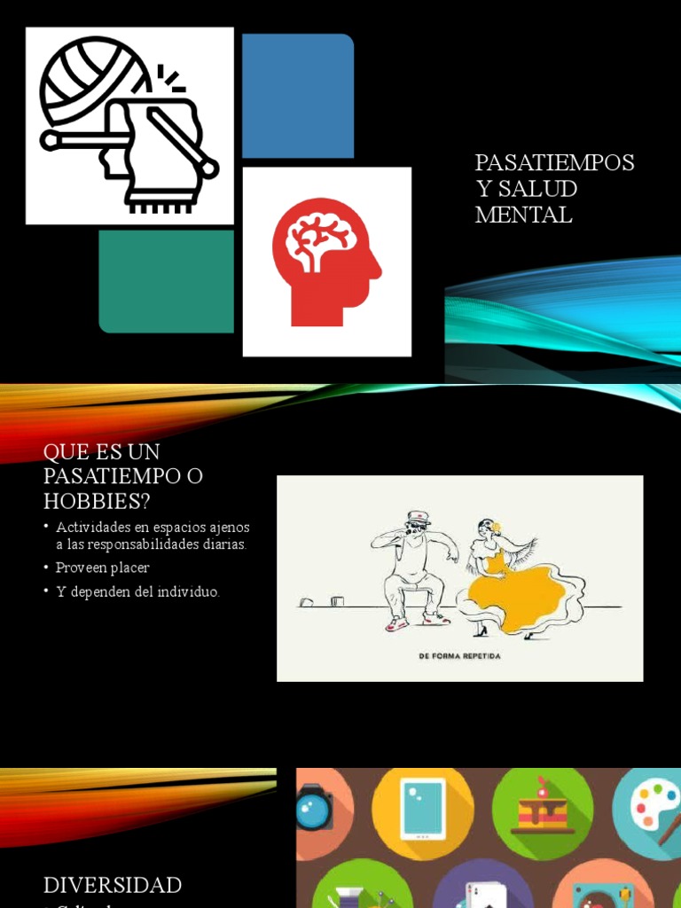 Pasatiempos y Salud Mental | PDF
