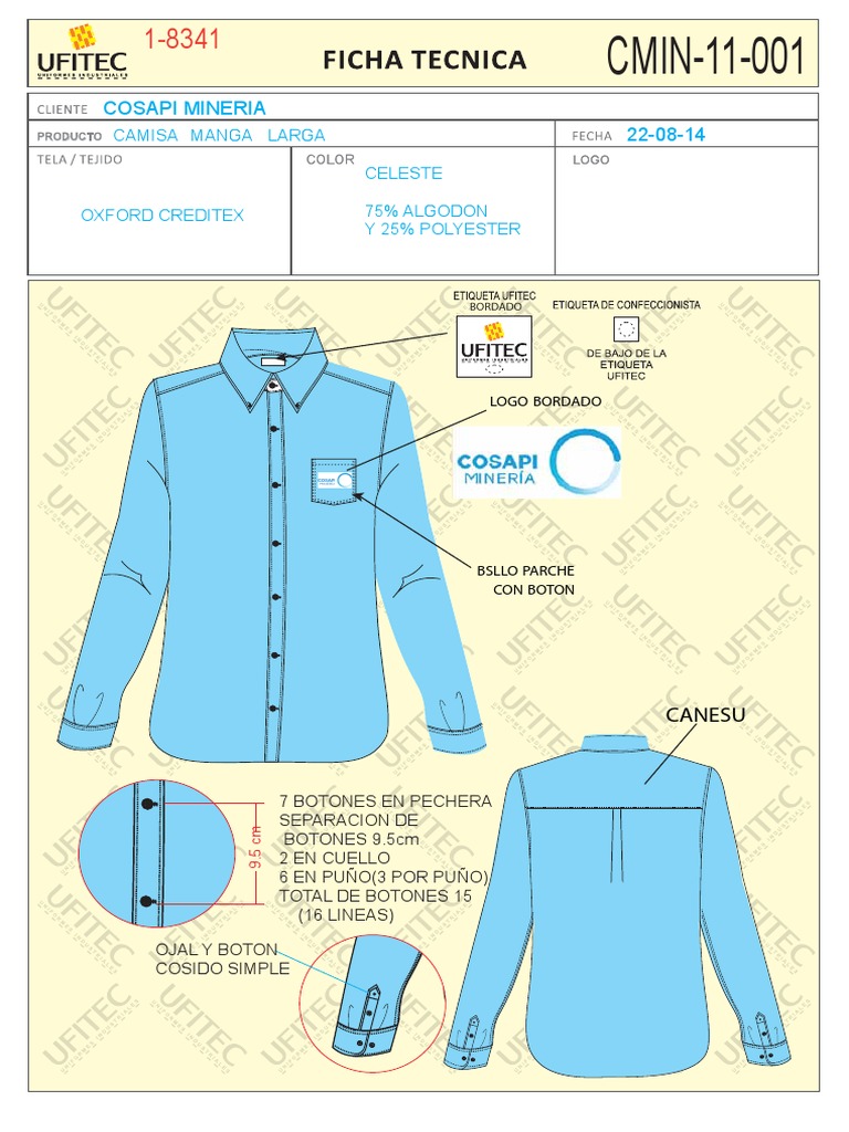Camisa Creditex | PDF