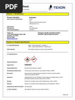 MSDS H2o | PDF | Toxicity | Biodegradation