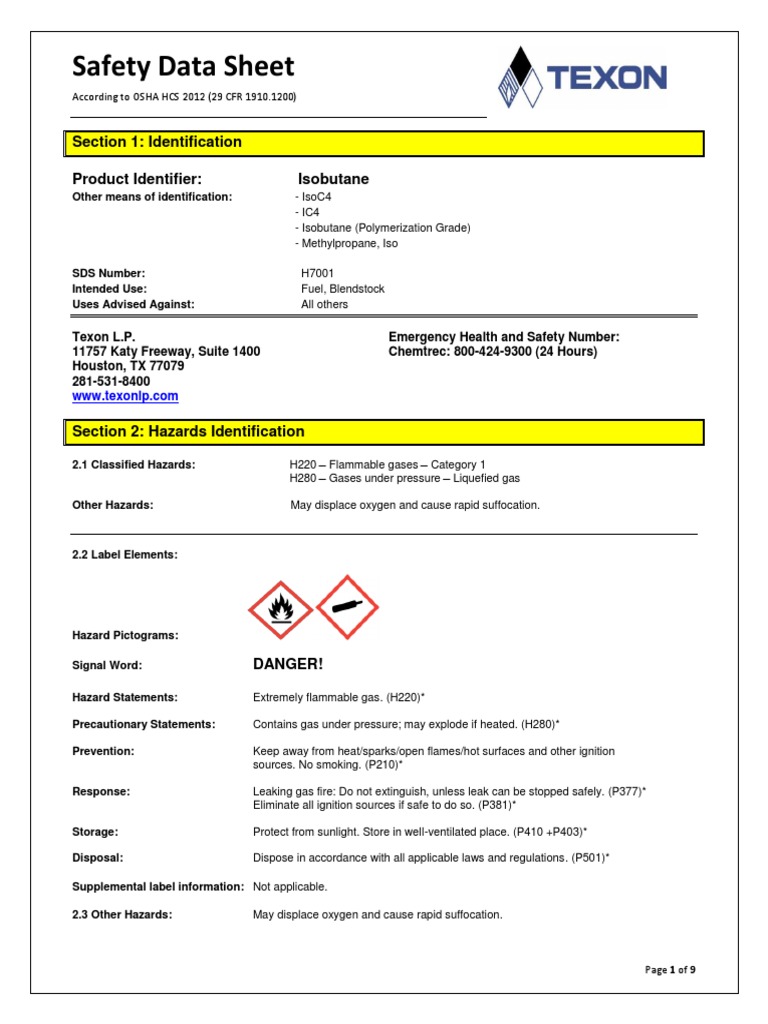 Safety Data Sheet: Section 1: Identification Product Identifier ...