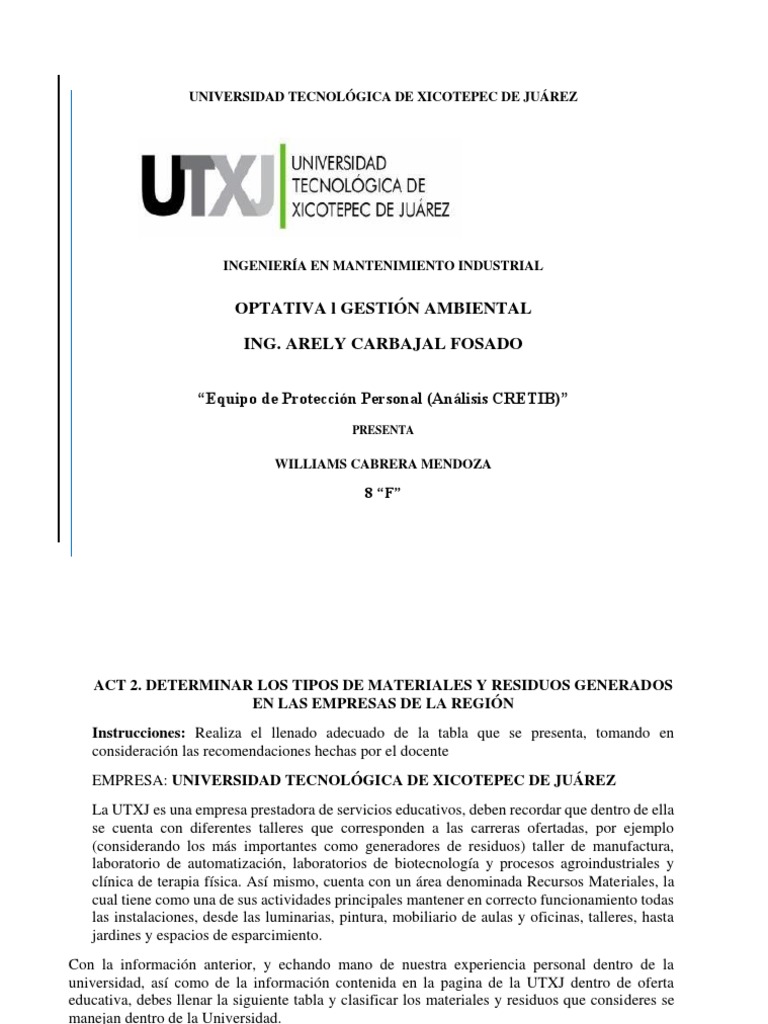 Tabla Epp | PDF | Toxicidad | Laboratorios