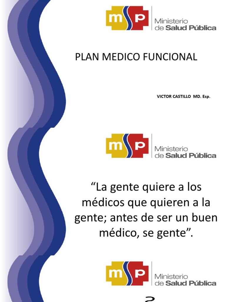 Plan Médico Funcional 1 | PDF | Cuidado de la salud | Médico de ...