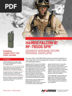 Cs Tcom Sincgars RT 1523 VHF Radio Datasheet | PDF | Radio ...