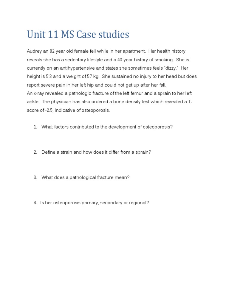 Unit 11 Case Study | PDF