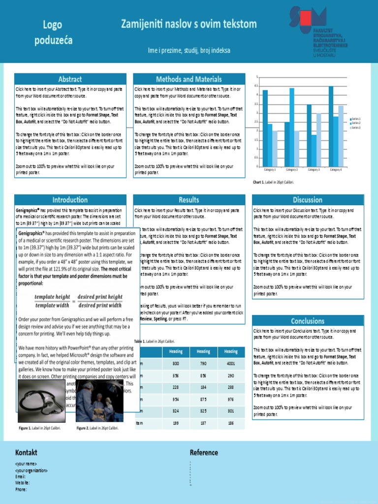 Poster Template | PDF | Microsoft Word | Software