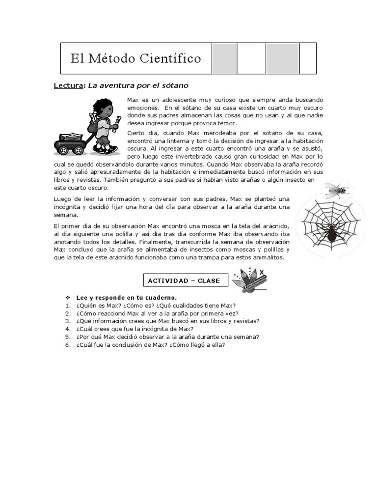 El Método Científico TALLER 2 | PDF
