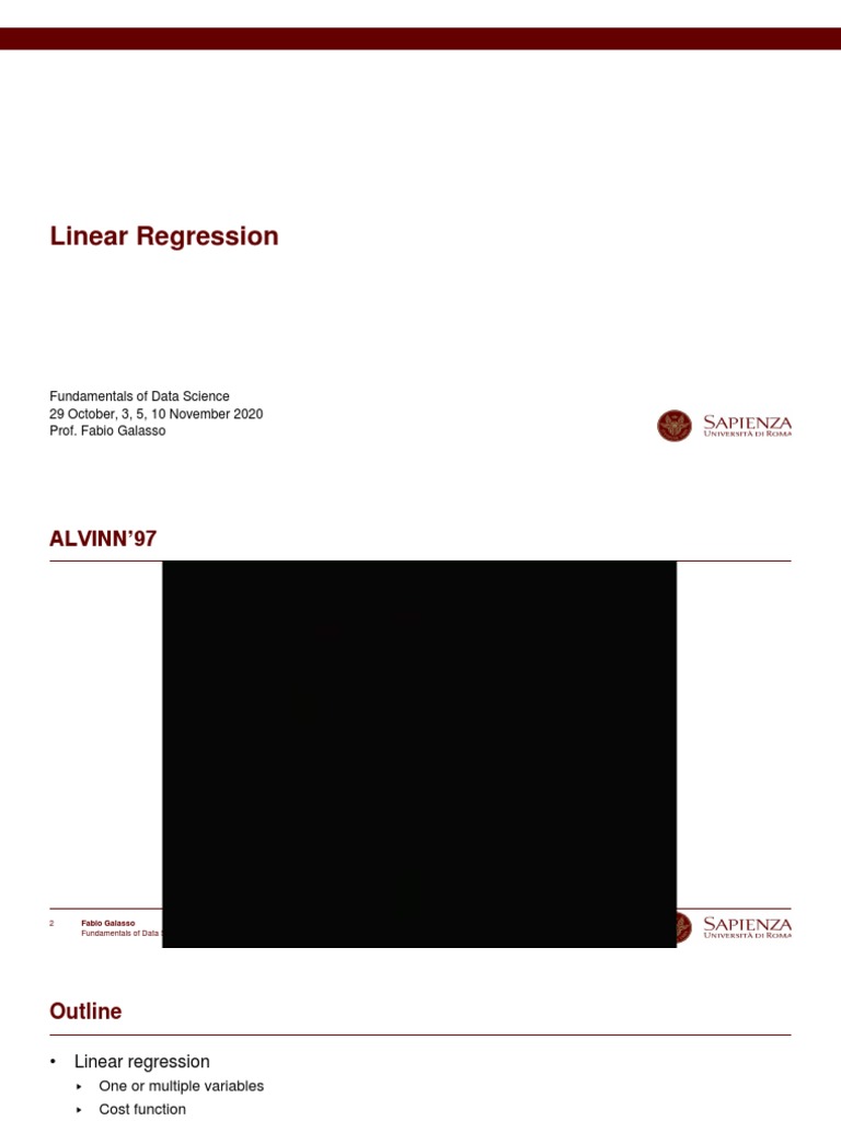 LinearRegression Annotated | PDF | Regression Analysis | Correlation And Dependence