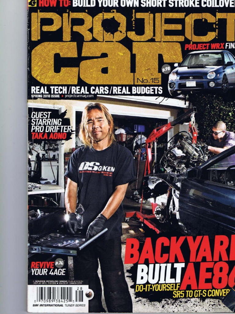AE86 Sr5 To GT-S Conversion Project Car Magazine | PDF