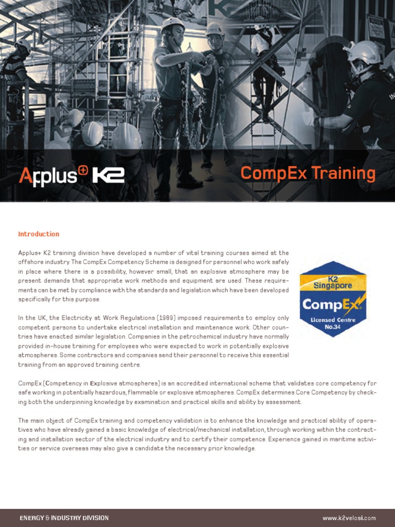 Compex Training: Energy & Industry Division | PDF | Fuse (Electrical ...