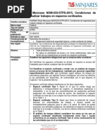 Norma Oficial Mexicana Nom - 033 | PDF