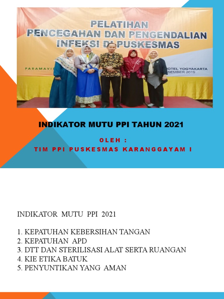 Indikator Mutu PPI 2021 | PDF