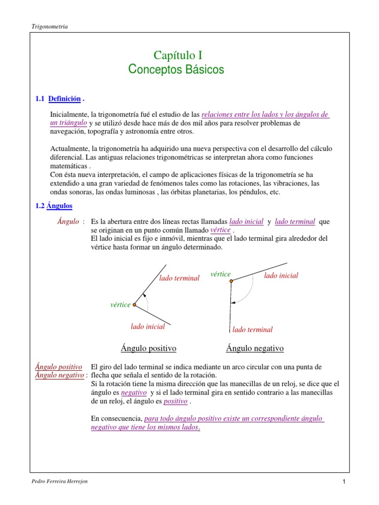 Trigon 1 | PDF | Observación científica | Ángulo