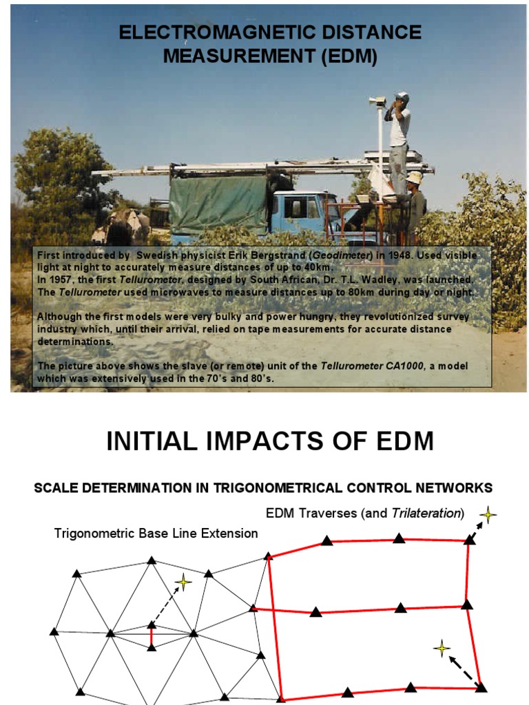 Electromagnetic Distance Measurement Overview | PDF | Wavelength ...