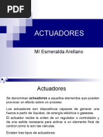Mapa Conceptual Actuadores y Valvulas | PDF | Solenoide | Bienes ...