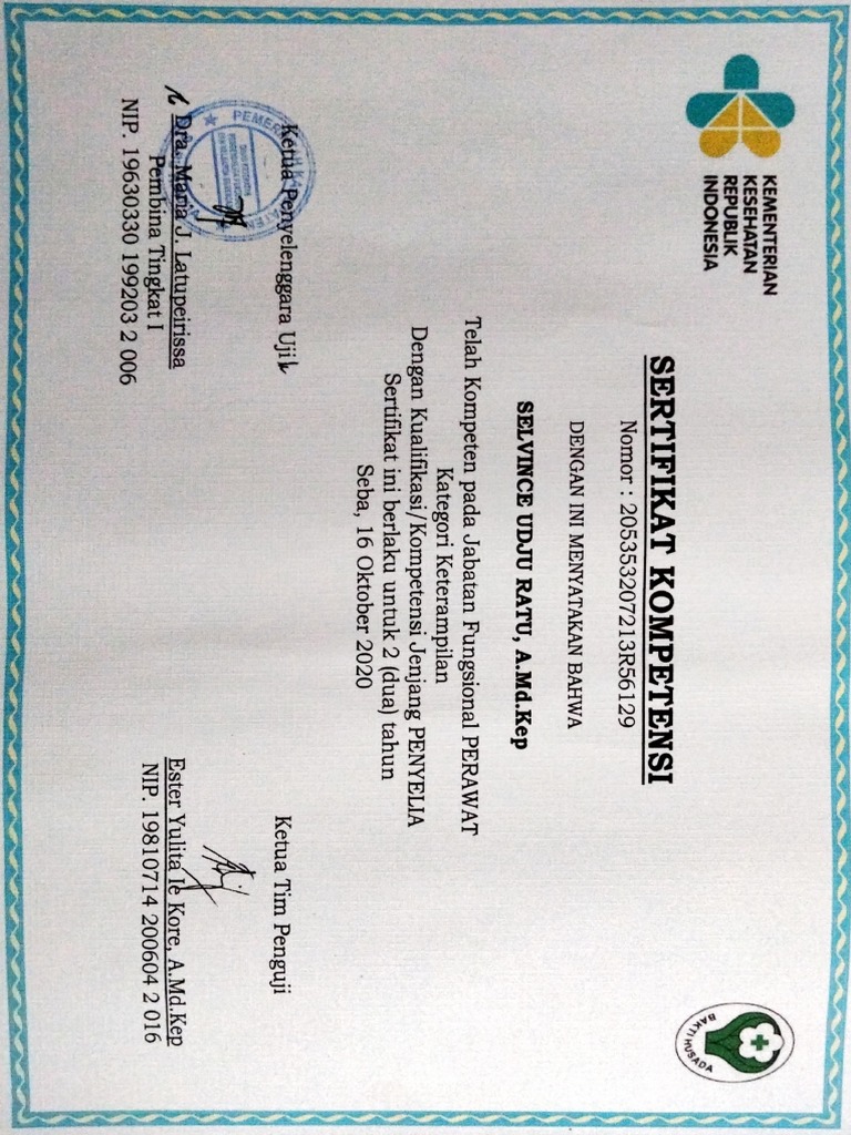 Serkom Perawat | PDF