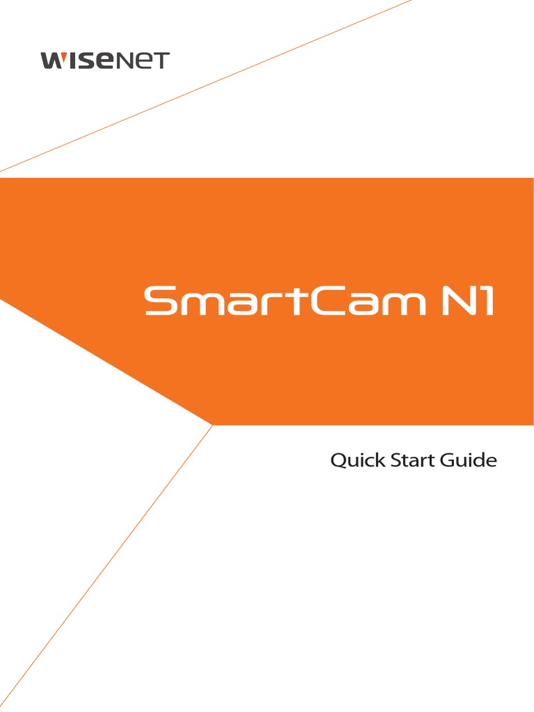 SmartCam N1 Setup Guide | PDF | Wi Fi | Camera