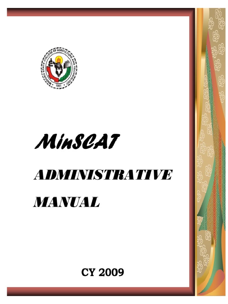 MinSCAT Governance and Administration Manual | PDF | Agenda (Meeting ...