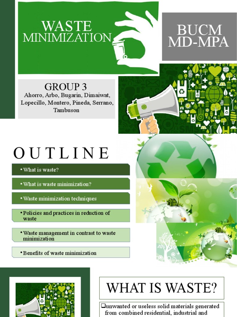 Waste Minimization Techniques and Their Benefits: A Guide to Reducing ...